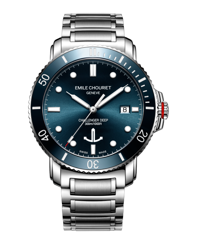 Challenger Deep Blue Round Index – Emile Chouriet