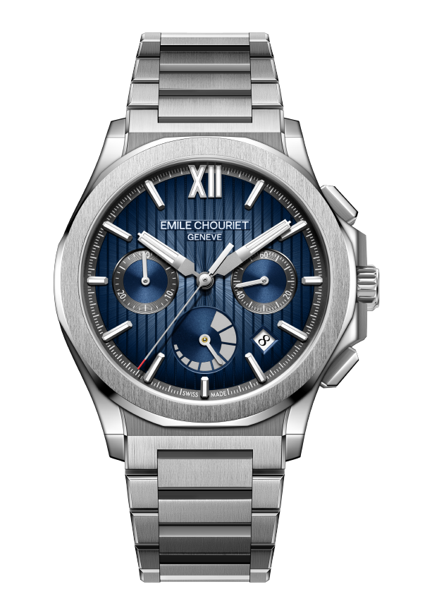 Challenger Cliff Blue Chronograph – Emile Chouriet